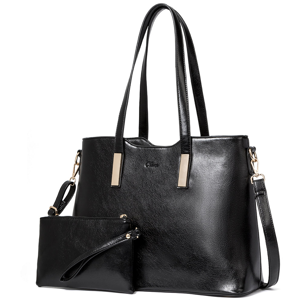 CLUCI Purses and Handbags for Women Leather Designer Tote Large Fashio