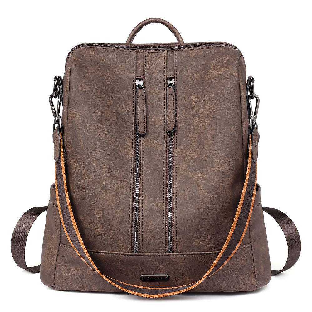 CLUCI Leather Backpack Purse for Women Convertible Large Travel Ladies