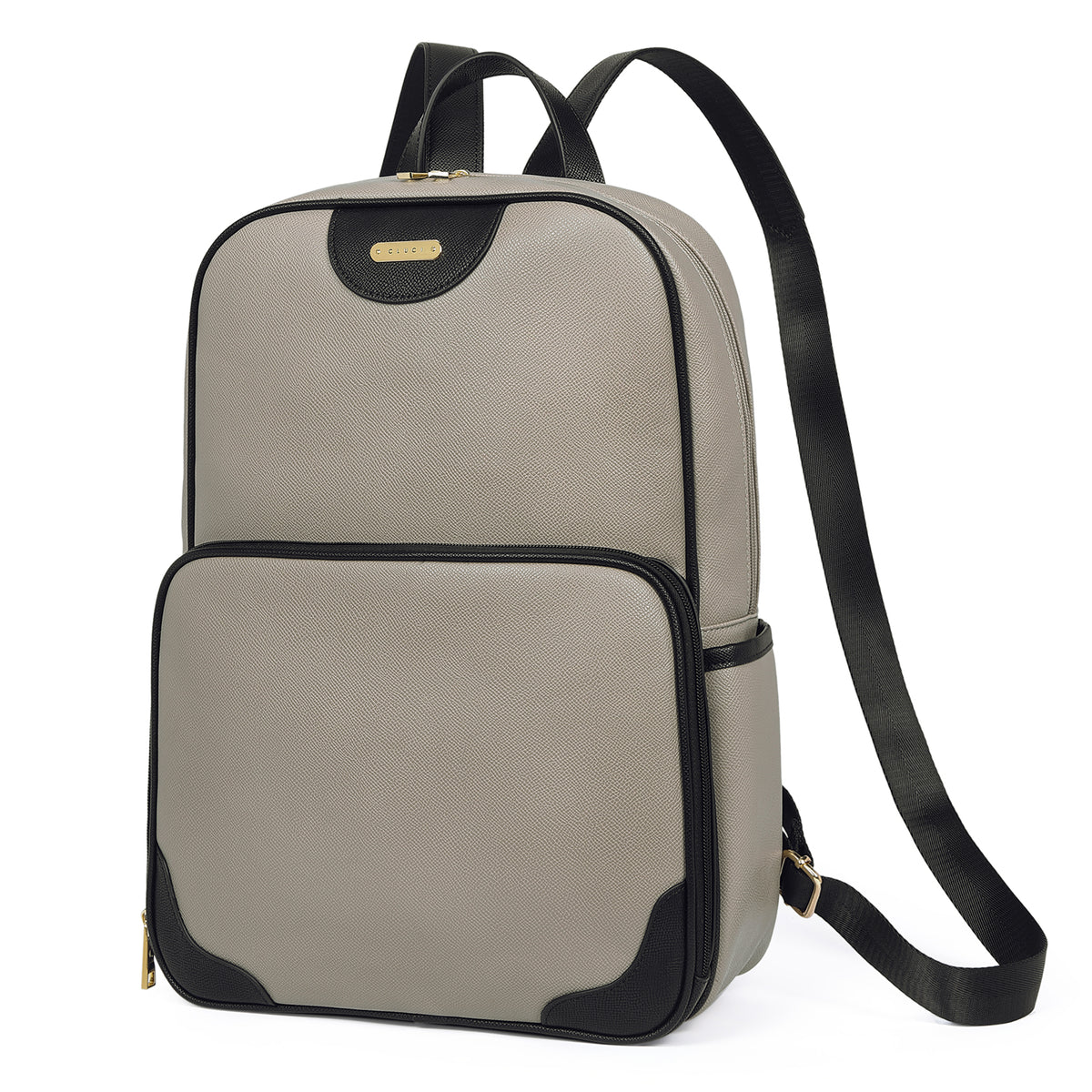 Koch Vegan Womens Designer Laptop Backpack With Luggage Strap